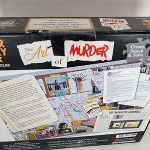 Games | Murder Mystery Party Case File Murder Board Puzzle The Art Of ...
